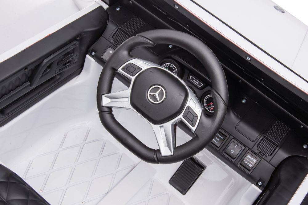 Dječji automobil na akumulator 6x6 MERCEDES-BENZ G63 AMG, bijela ...